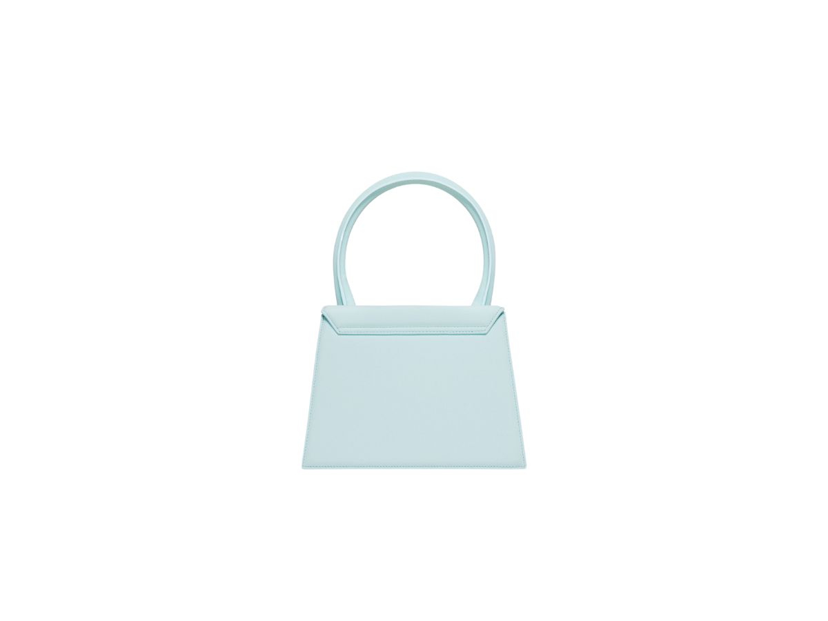 Jacquemus Le Grand Chiquito In Rubberized Leather With - Gold Metal ...