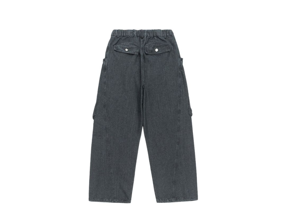(พร้อมส่ง) Jeera 168 Japanese Retro Baggy Long Pants- Black