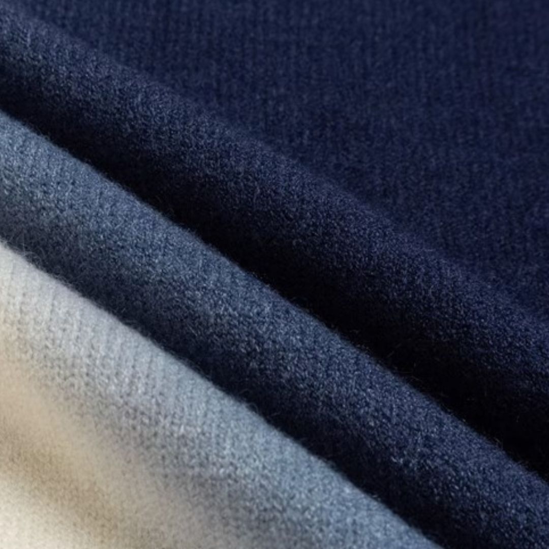 Buy Jeera 168 Blue Gradient color diagonal sweater | SASOM