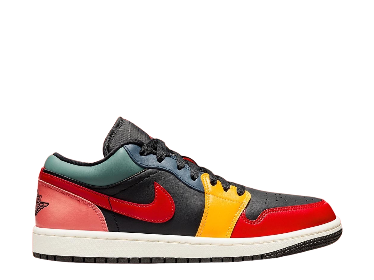 สนีกเกอร์ Jordan 1 Low SE Black Multi-Color | ซื้อ-ขายของแท้