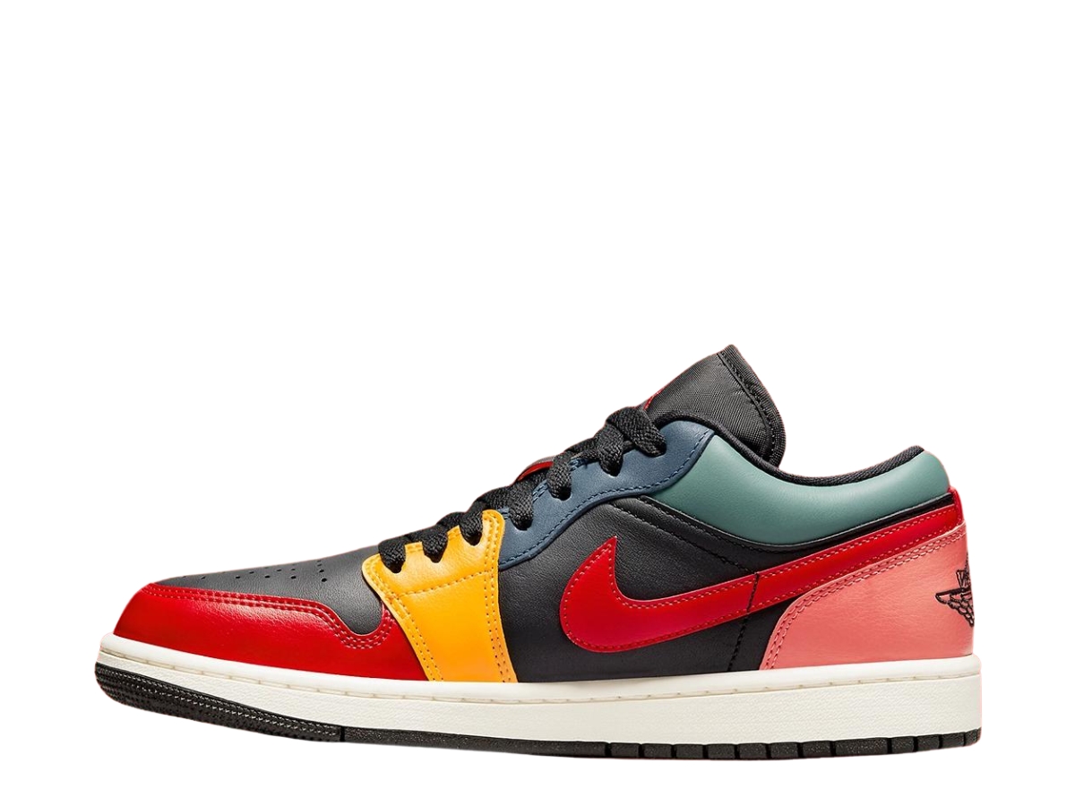 สนีกเกอร์ Jordan 1 Low SE Black Multi-Color | ซื้อ-ขายของแท้