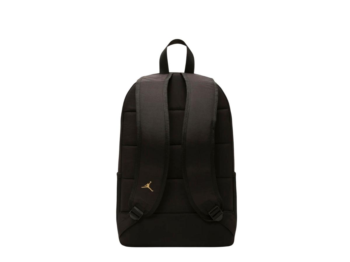 Jordan Black And Gold Backpack Shop Authentic at SASOM