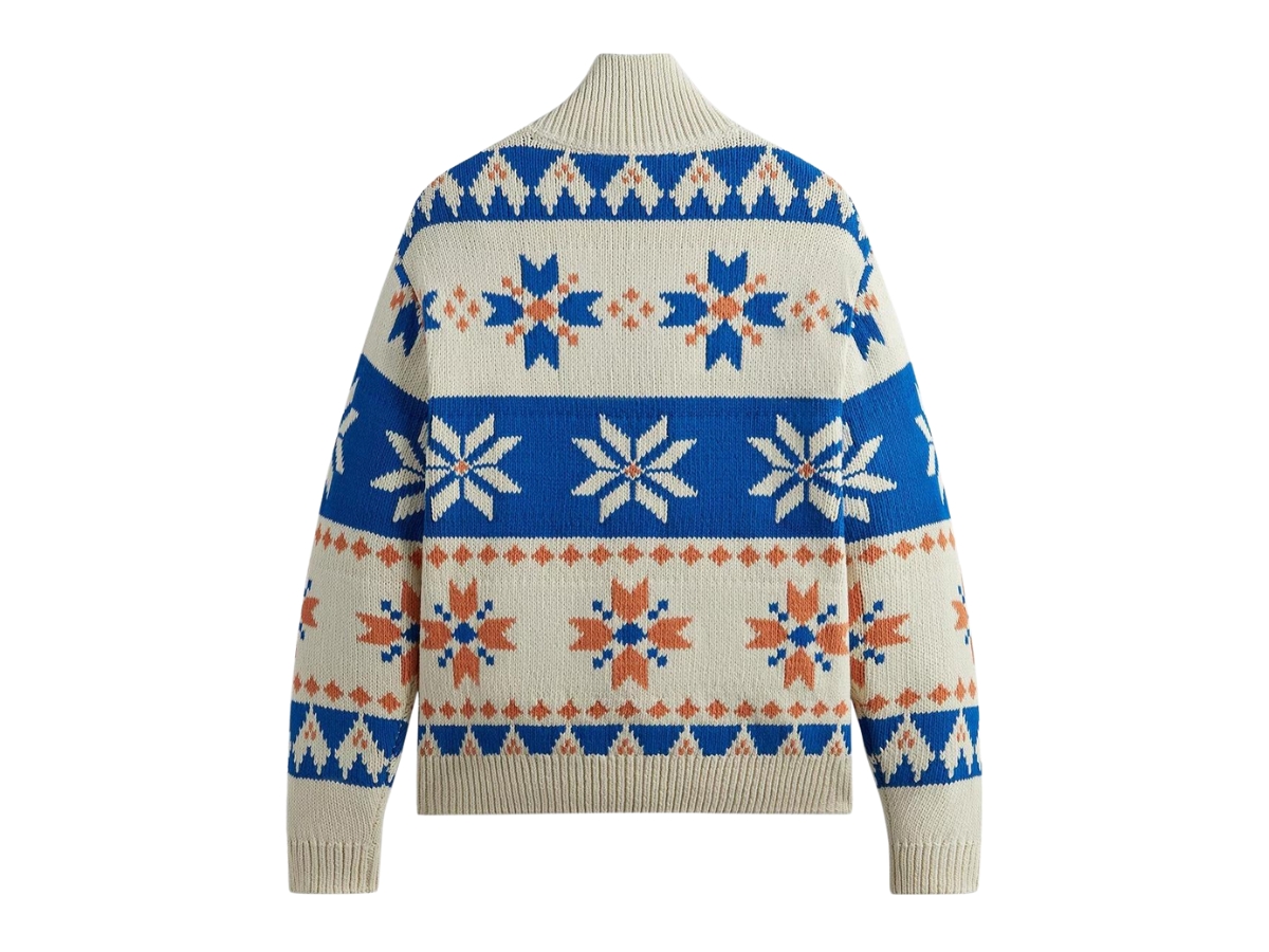 Kith Wyona Full Zip Sweater Sandrift Shop Authentic at SASOM