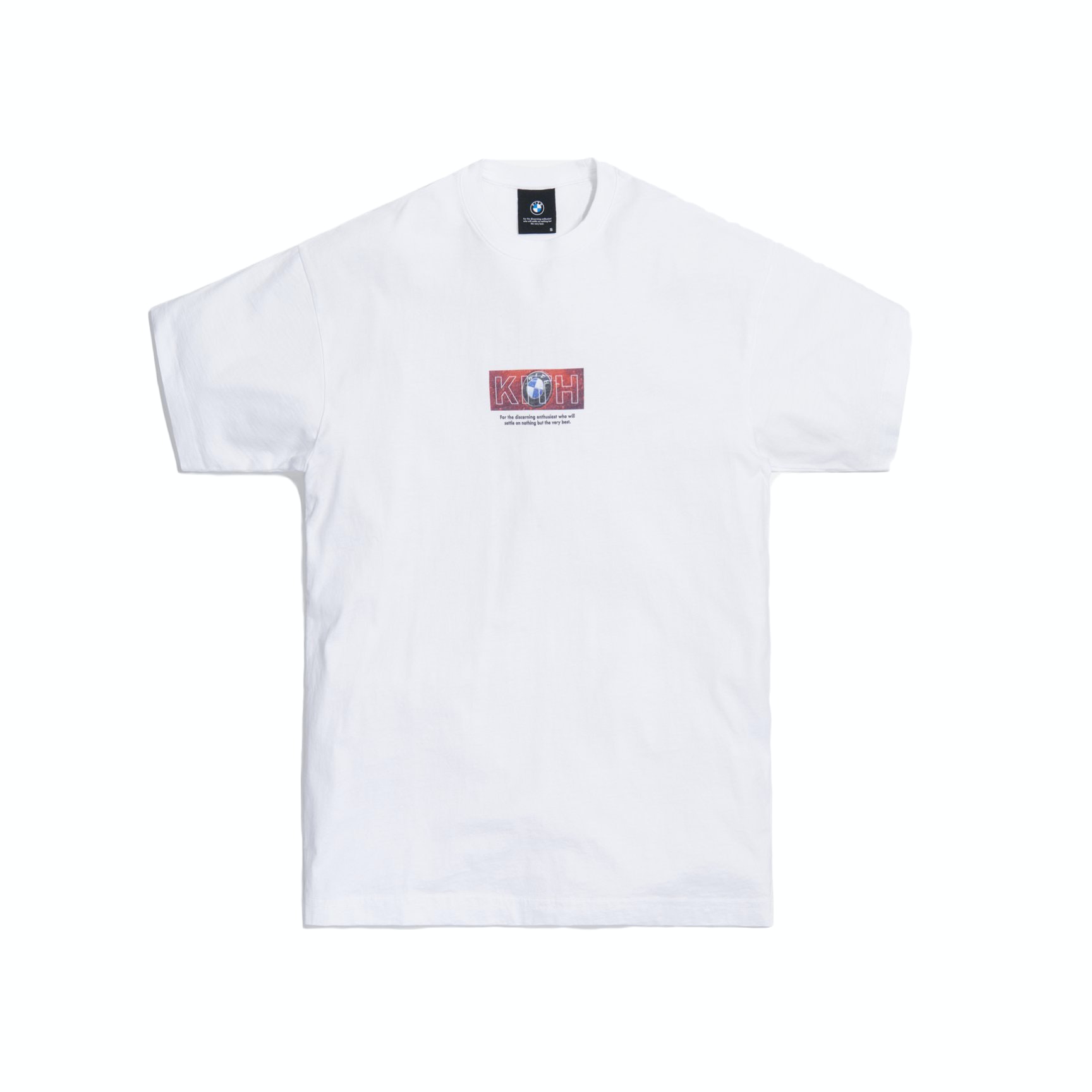 ช้อป Kith x BMW Raindrop Vintage Tee Whiteของแท้ที่ SASOM