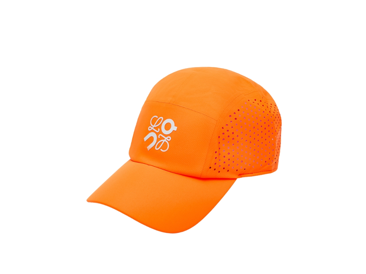 Loewe Cap In Technical Shell Orange Shop Authentic at SASOM