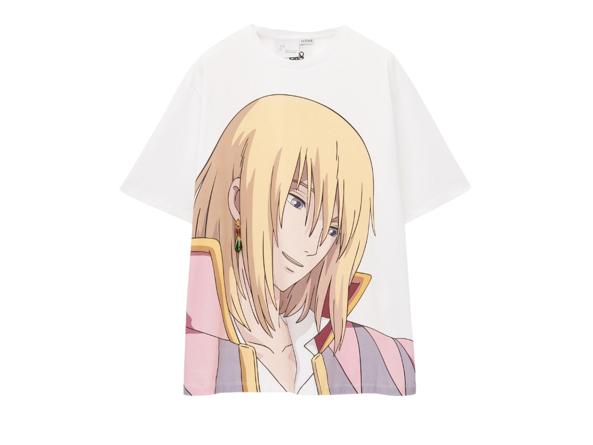 ช้อป Loewe Howl Embellished T-Shirt Whiteของแท้ที่ SASOM