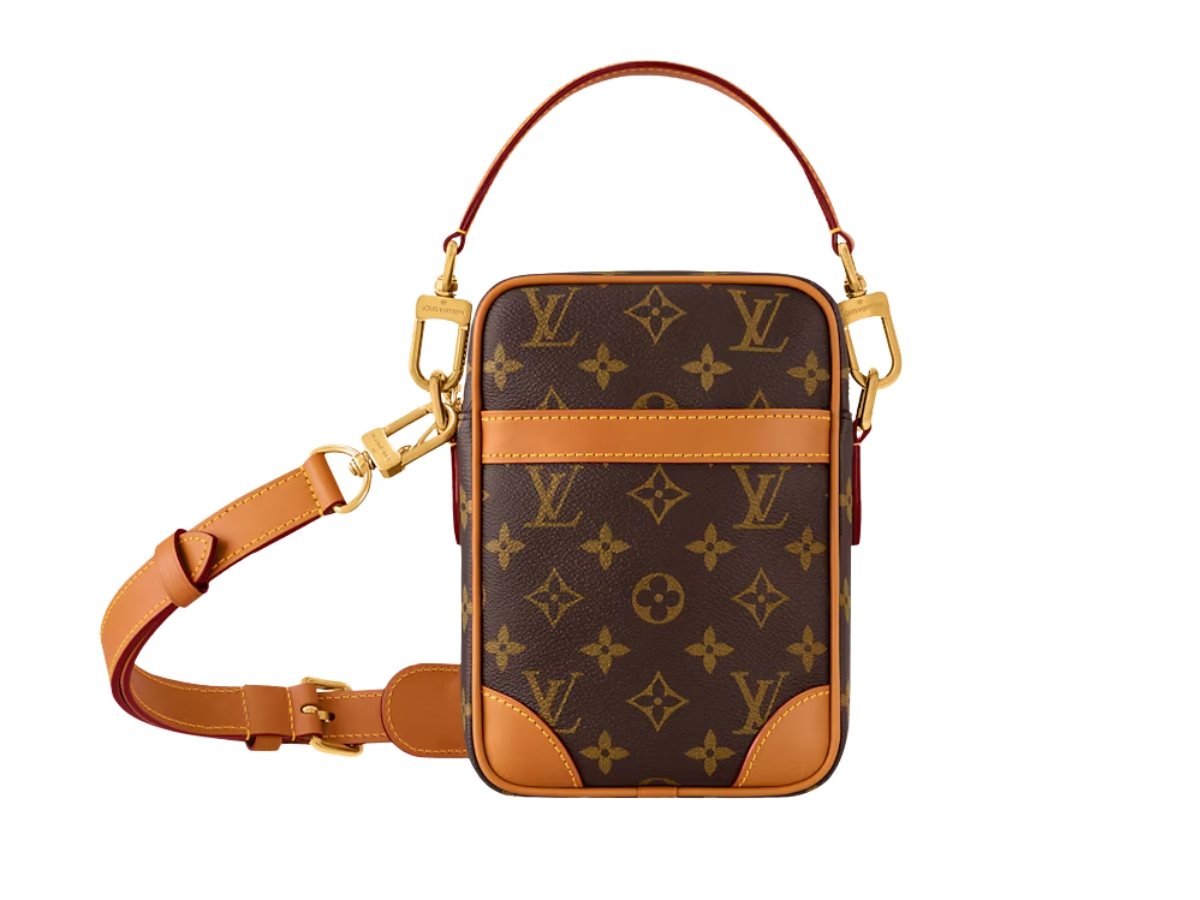 Louis Vuitton Danube In Monogram coated canvas With Aged gold tone hardware