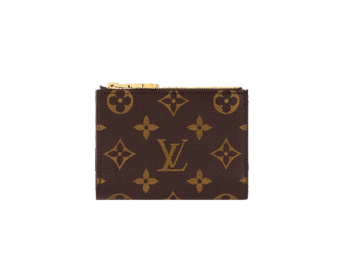 Louis Vuitton Lisa Wallet In Monogram Coated Canvas With Gold-Color ...