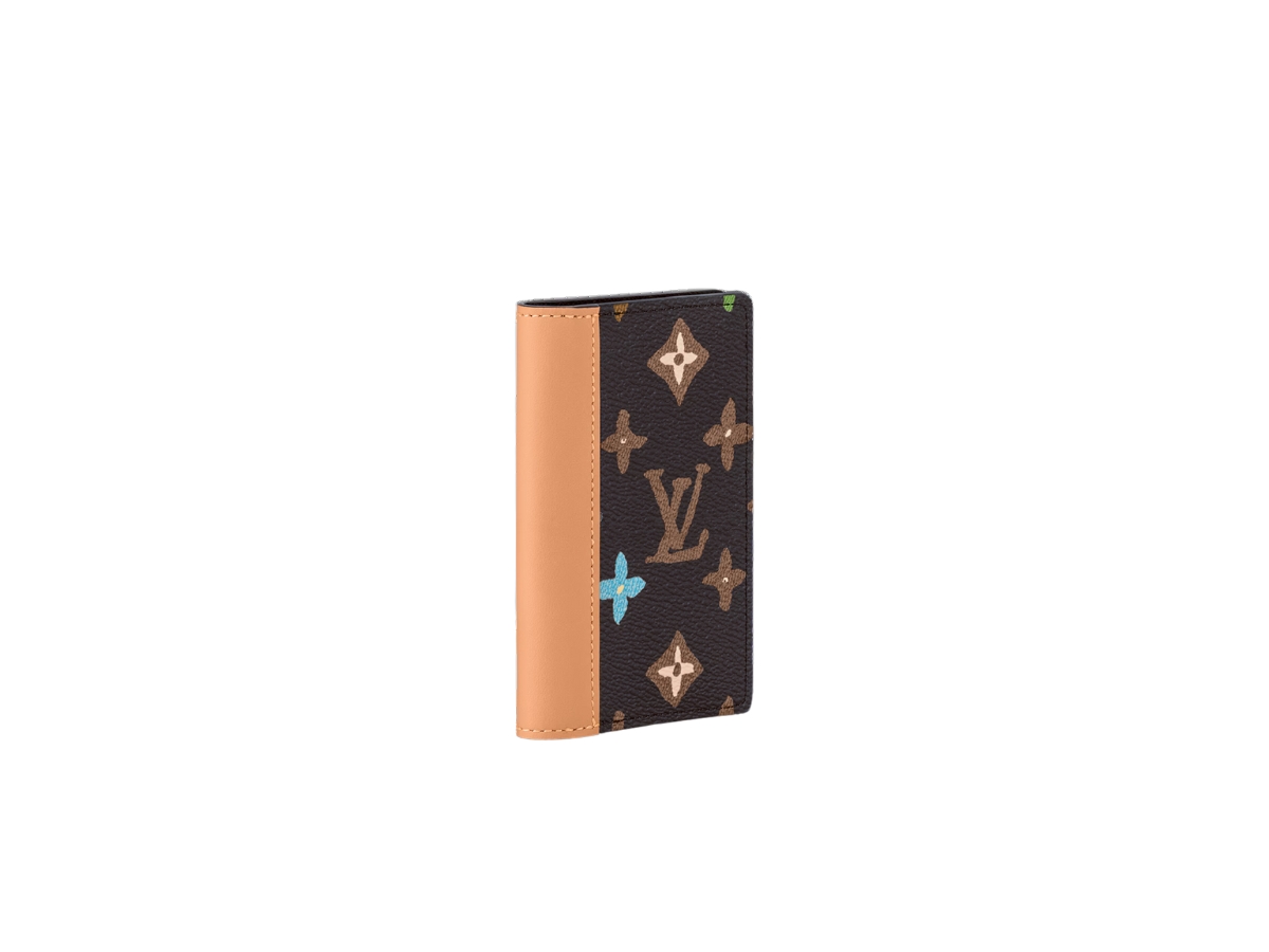 Louis Vuitton Pocket Organizer In Chocolate Monogram Craggy Coated Canvas