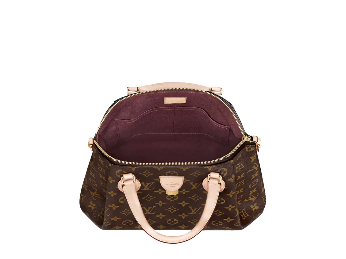 SASOM | กระเป๋า Louis Vuitton Rivoli MM In Monogram Coated Canvas ...