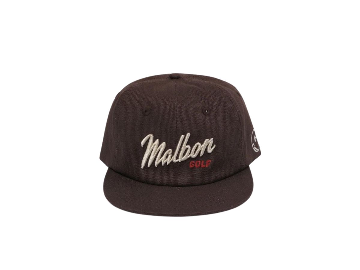 Malbon Golf Vista Painters Hat Brown Shop Authentic at SASOM