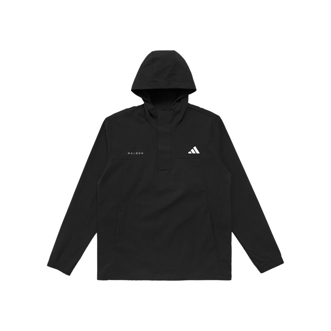 SASOM | เสื้อผ้า Malbon Golf x Adidas Ripstop Hoodie Black เช็คราคาล่าสุด