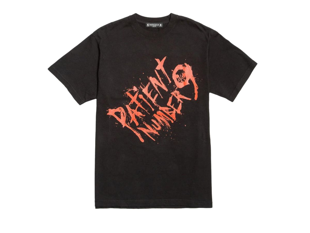 Mastermind x Ozzy Patient Number 9 Tee Black Red | ของแท้