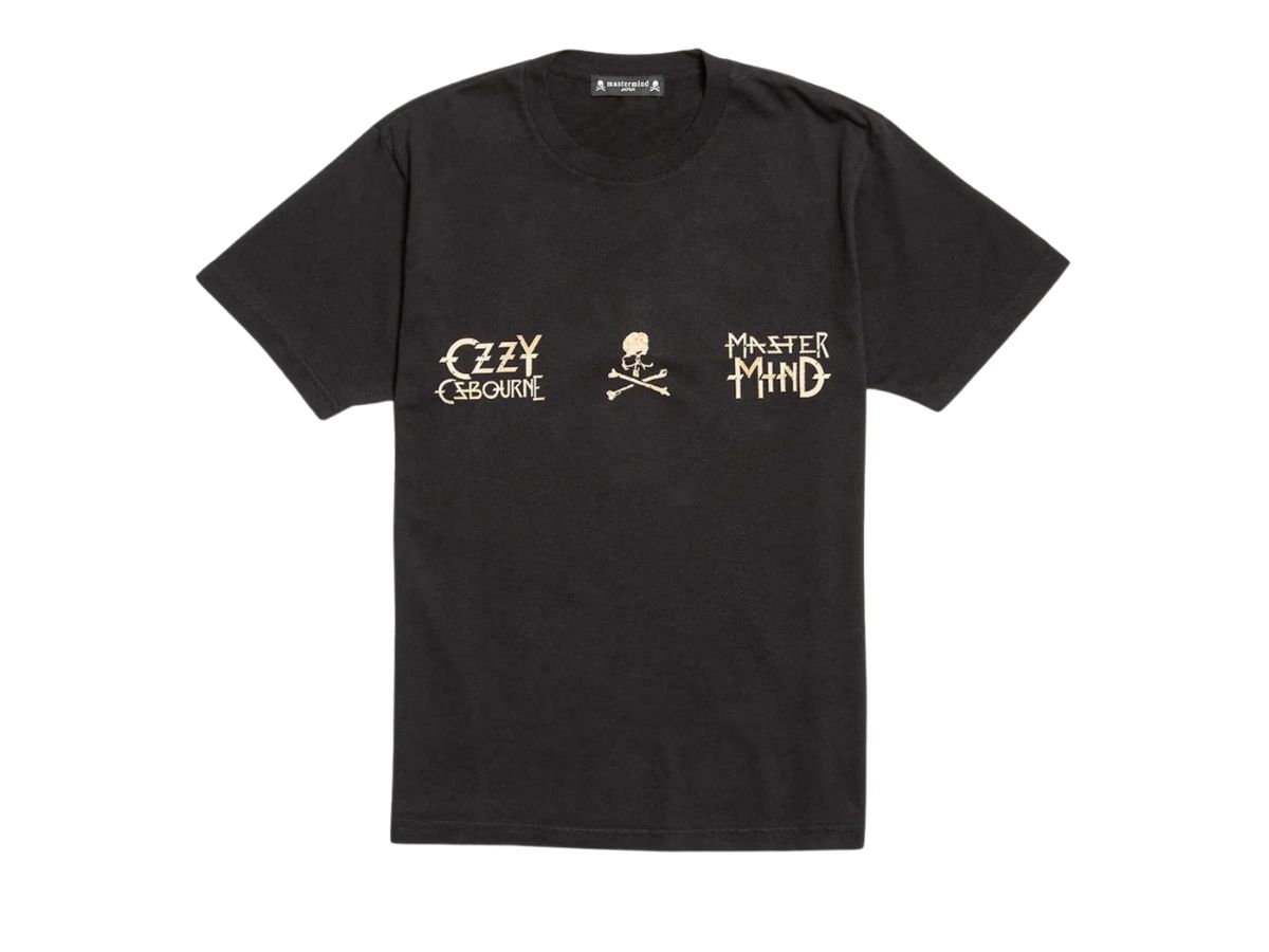 ช้อป Mastermind x Ozzy Small Logo Tee Blackของแท้ที่ SASOM