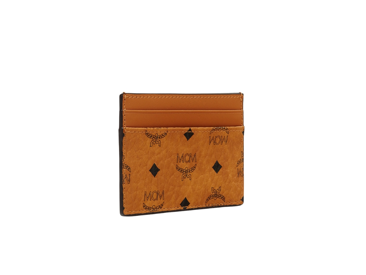 SASOM | กระเป๋า MCM Card Case In Visetos Original Nappa Leather Trim ...