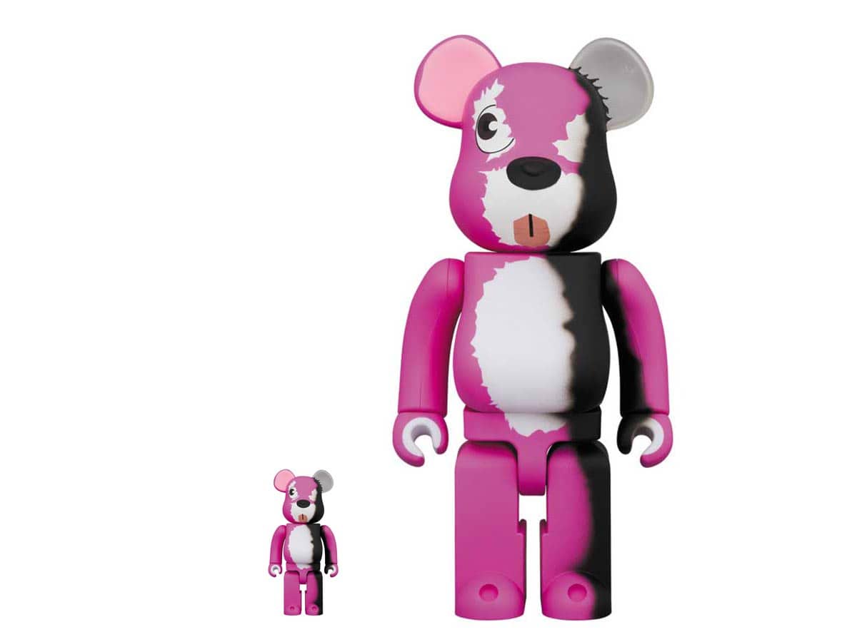 BE@RBRICK Breaking Bad [Pink Teddy Bear] 400% + 100%