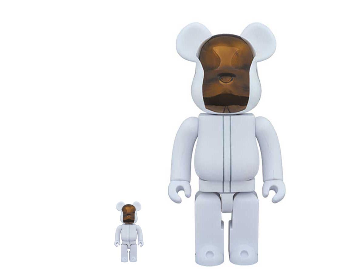 BE@RBRICK Daft Punk - White Suit [Guy-Manuel de Homem-Christo] 400% + 100%