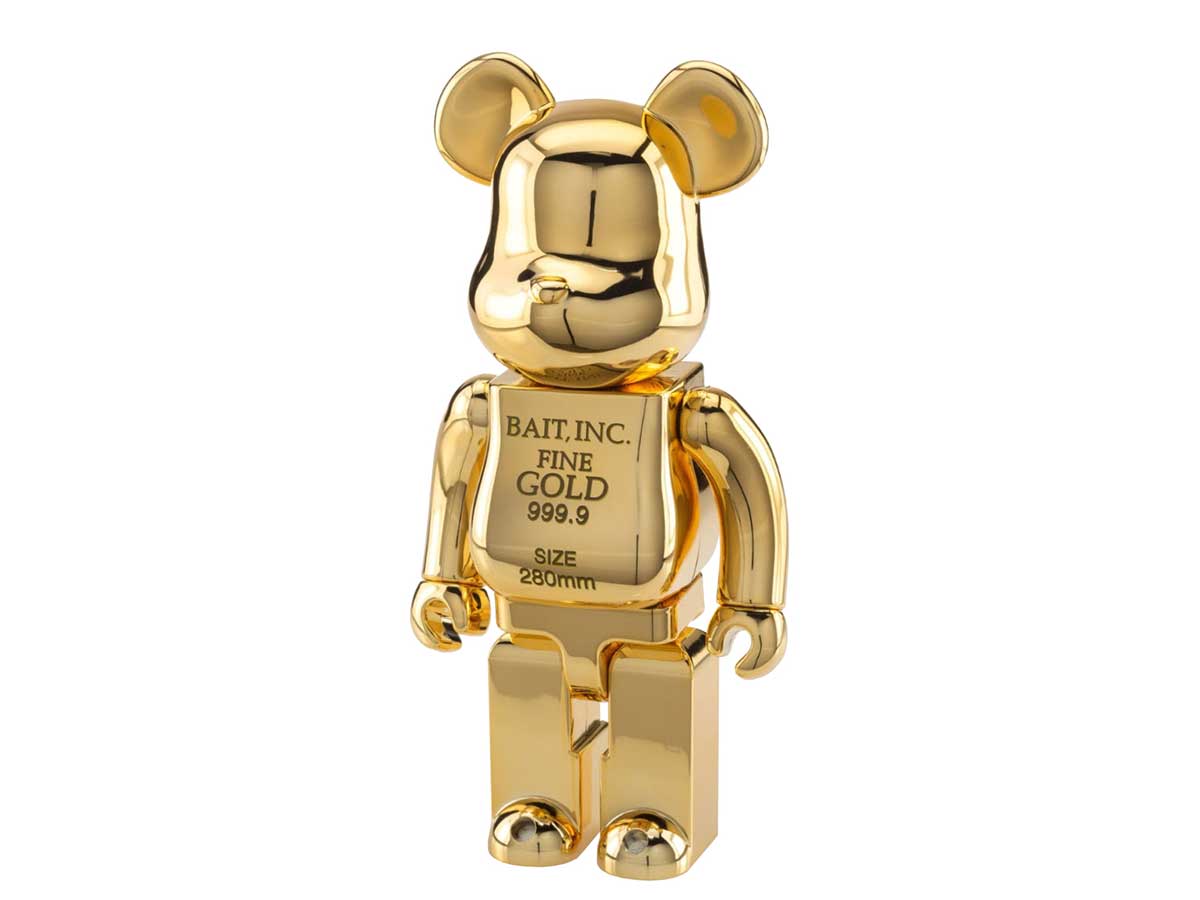 Buy & Sell BE@RBRICK Gold Bar 400% | 100% Authentic