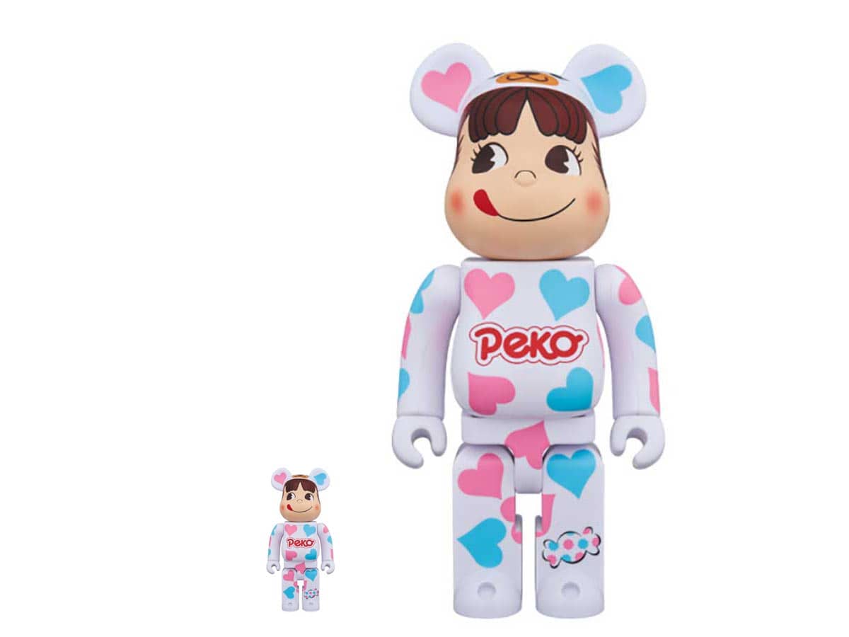 BE@RBRICK Peko-chan [Heart Costume] 400% + 100% | ของแท้