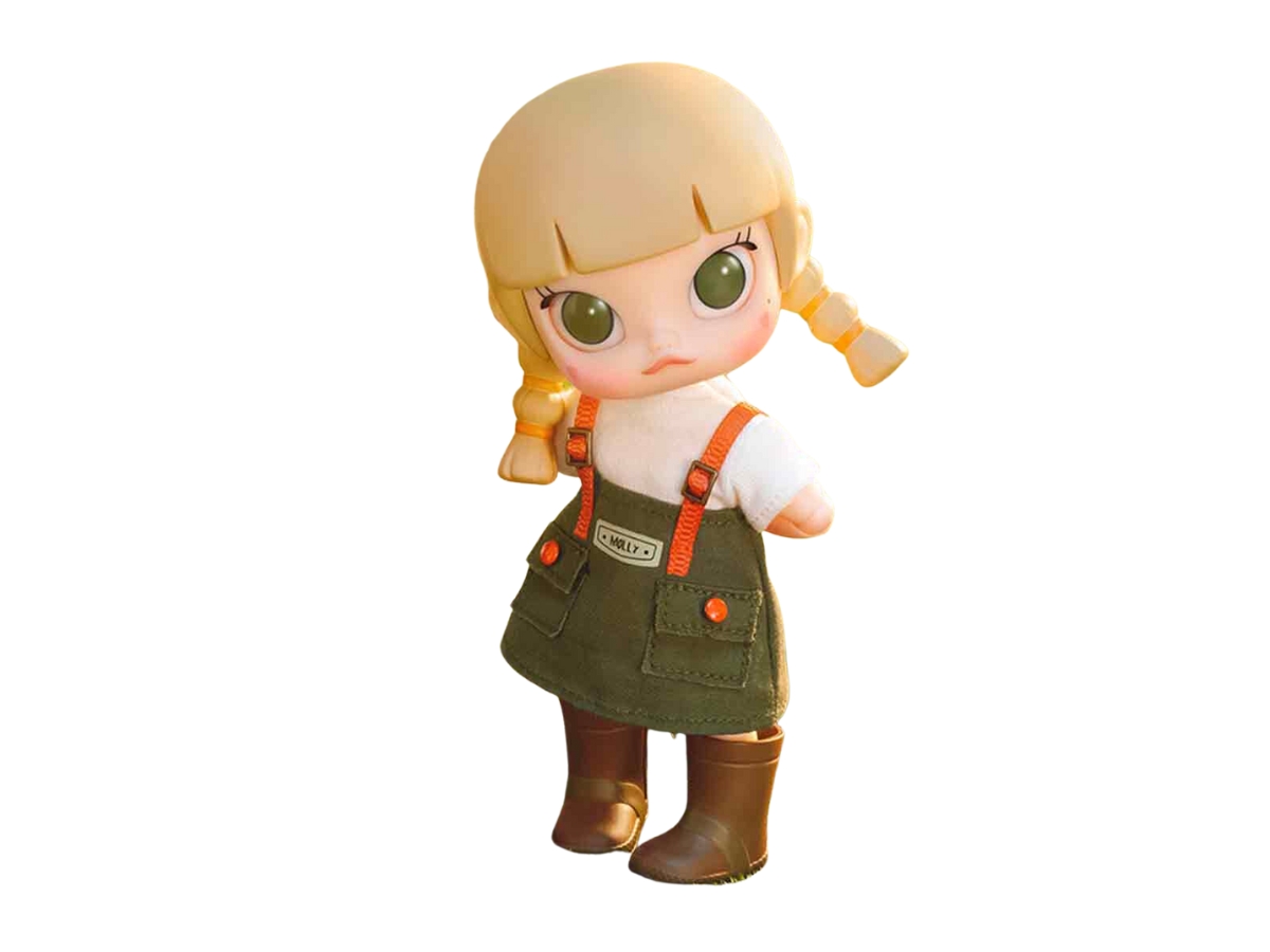 Pop Mart Molly Go Camping BJD Action Figure | ของแท้