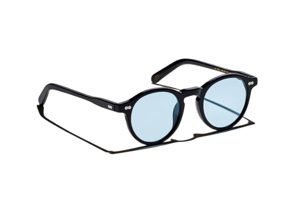 Moscot Miltzen Black With Custom Made Tints 46 MM In Black Acetate ...