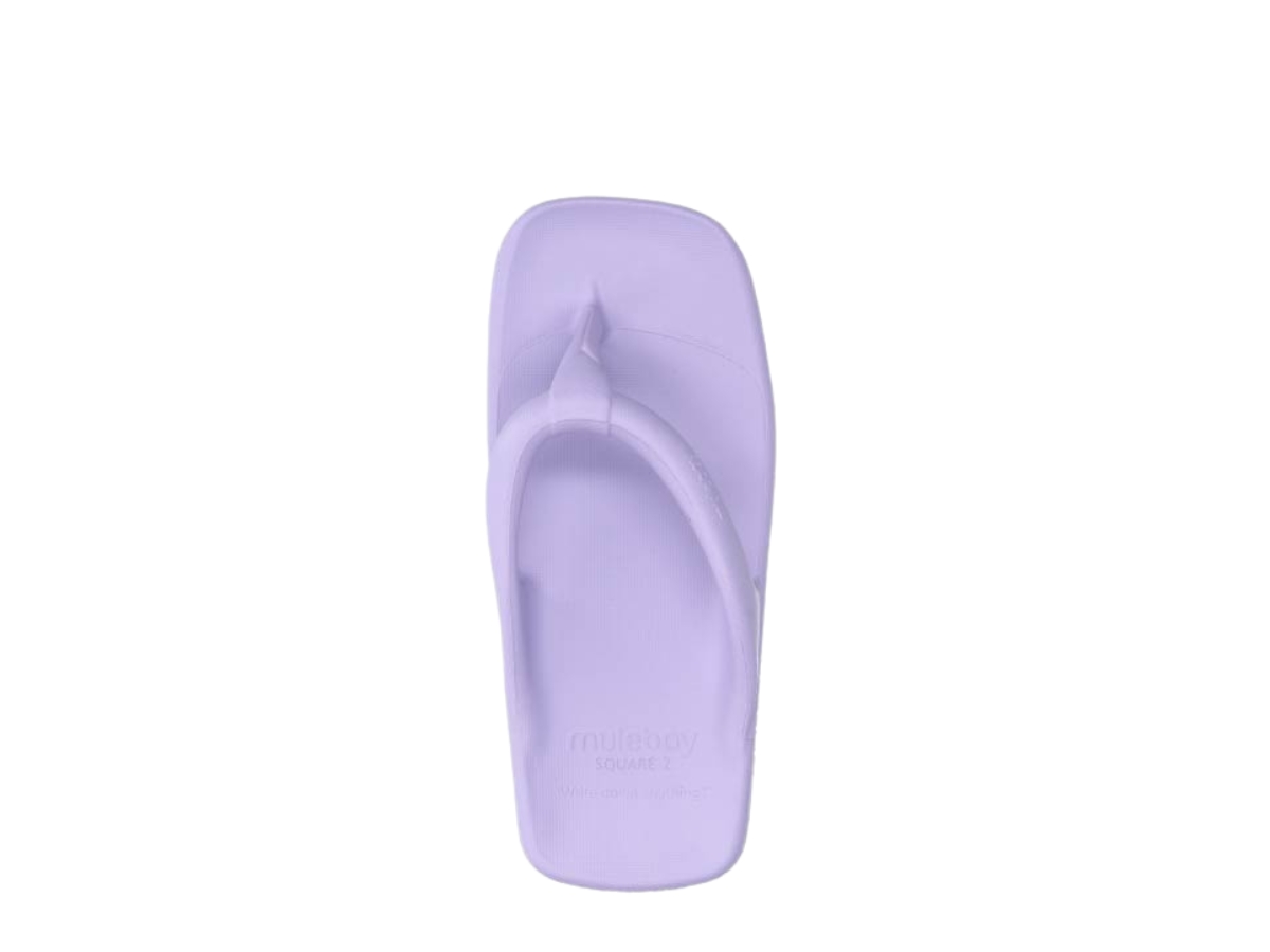 Muleboy Square Z Flip Flop Lavender