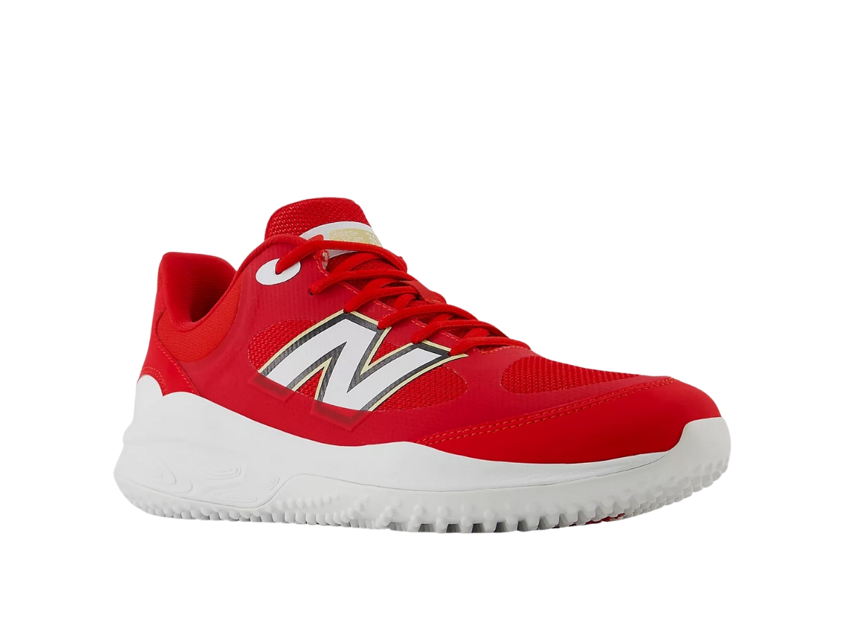 New Balance Fresh Foam 3000v7 Turf-Trainer Team Red With White