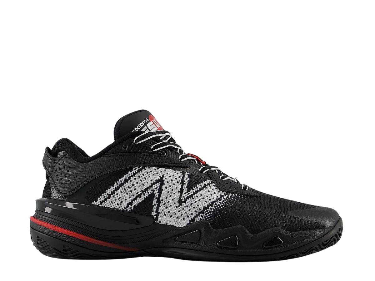New Balance HESI LOW V2 Black-White-Team Red