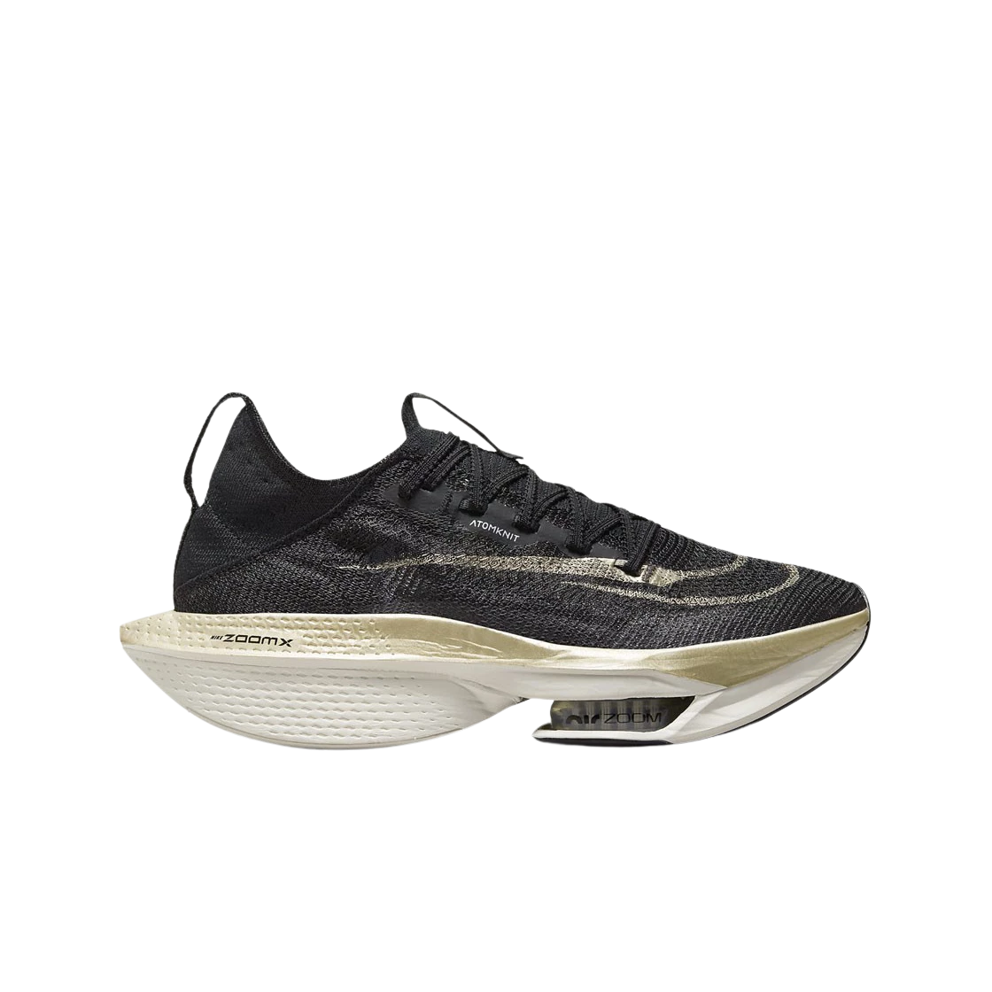 Nike Air Zoom Alphafly Next% 2 Black Metallic Gold Grain
