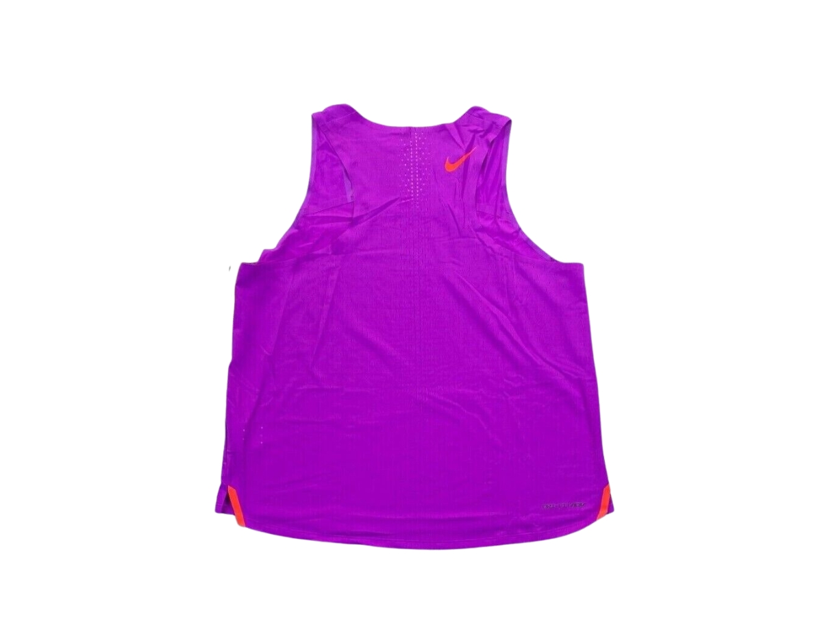 SASOM | apparel Nike Dri-FIT Adv. Aeroswift Singlet Men Morado vivo ...