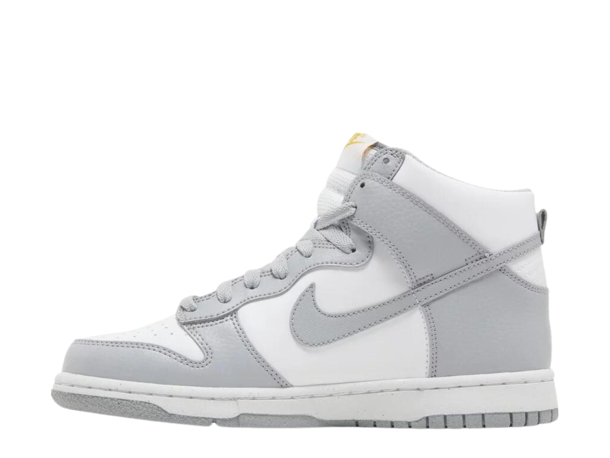 Nike Dunk High Next Nature Wolf Grey Marigold (GS)