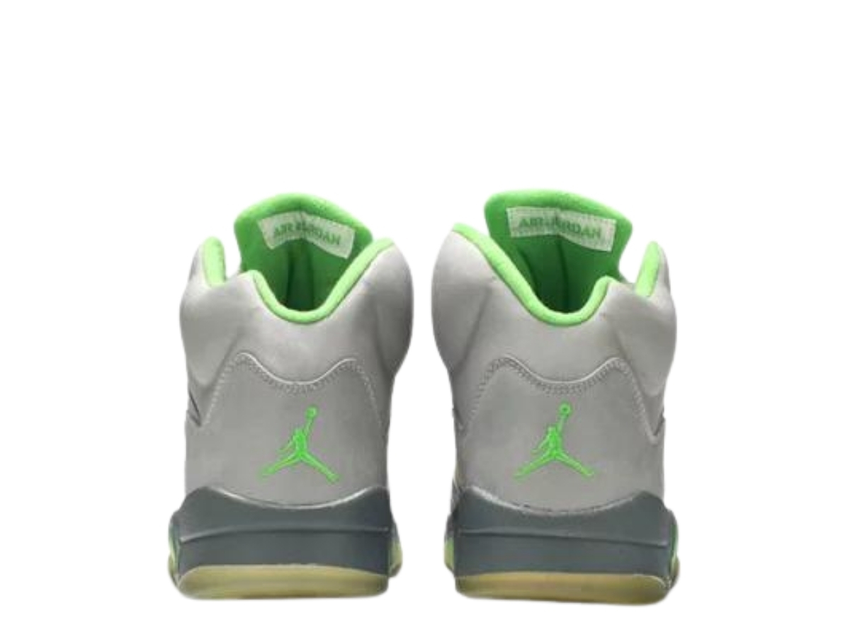 Jordan 5 Retro Green Bean Silver-Flint Grey