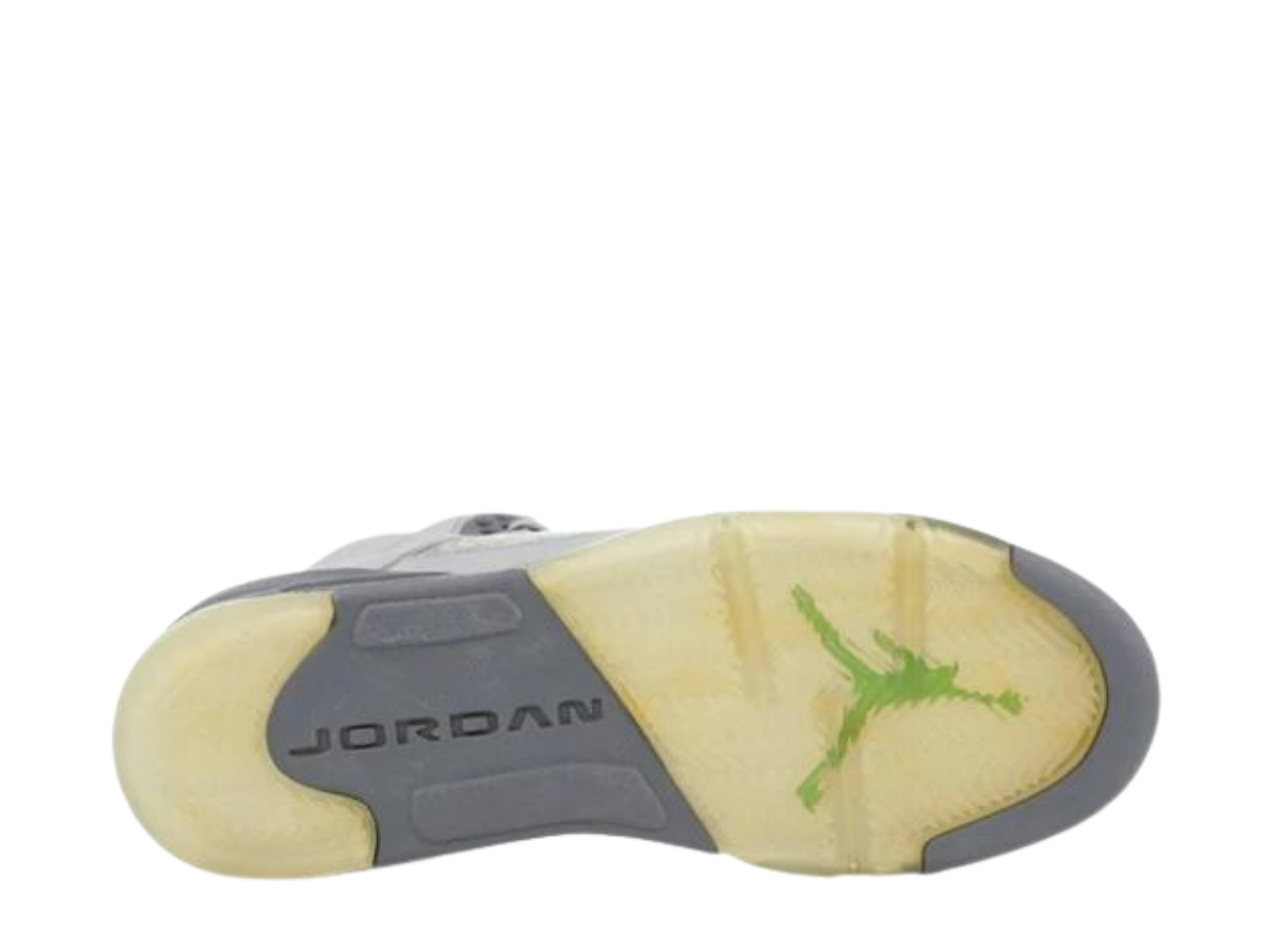 Jordan 5 Retro Green Bean Silver-Flint Grey