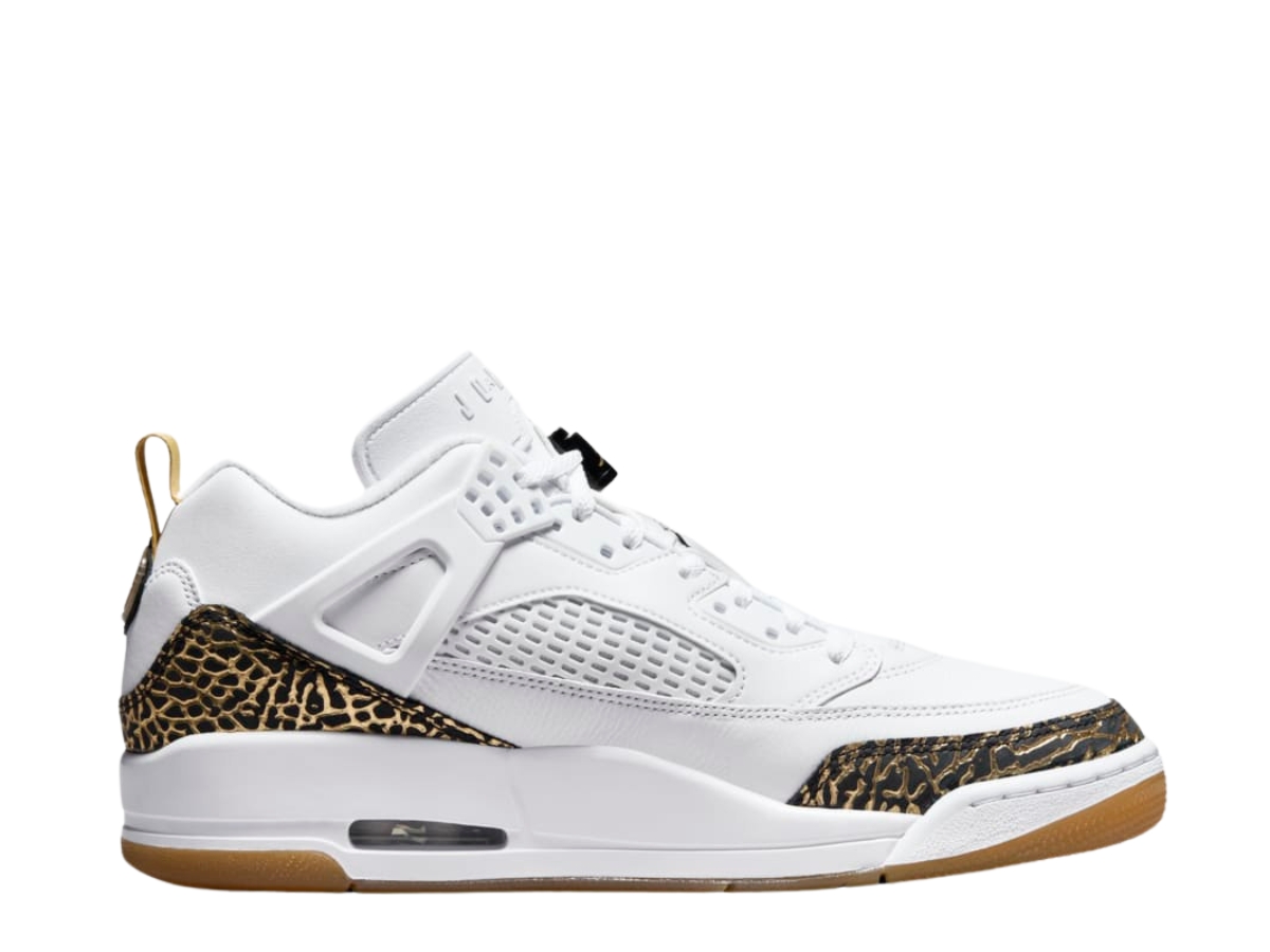 Jordan Spizike Low Metallic Gold White Black | SASOM