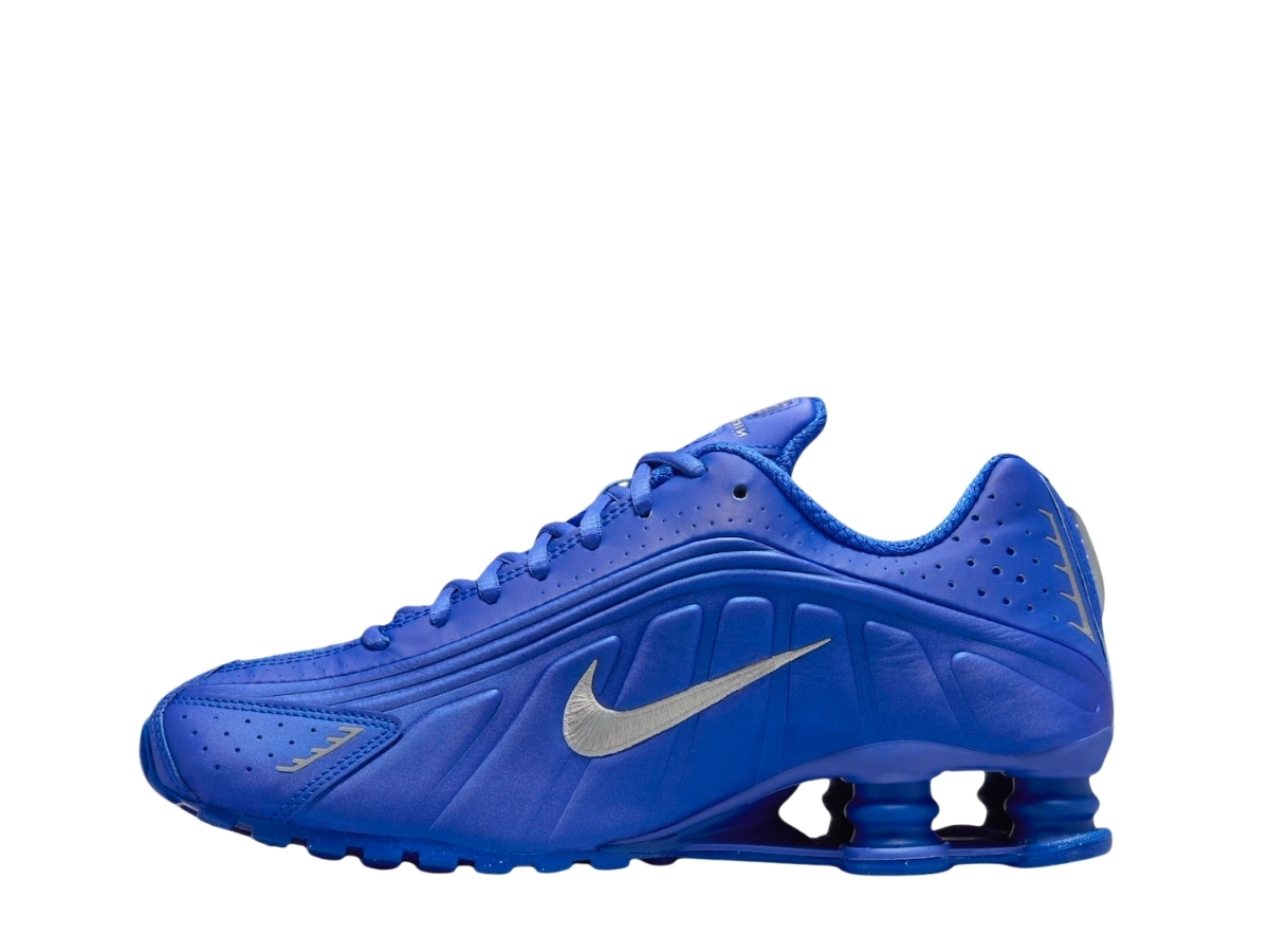 Nike Shox R4 Racer Blue And Metallic Silver (W)