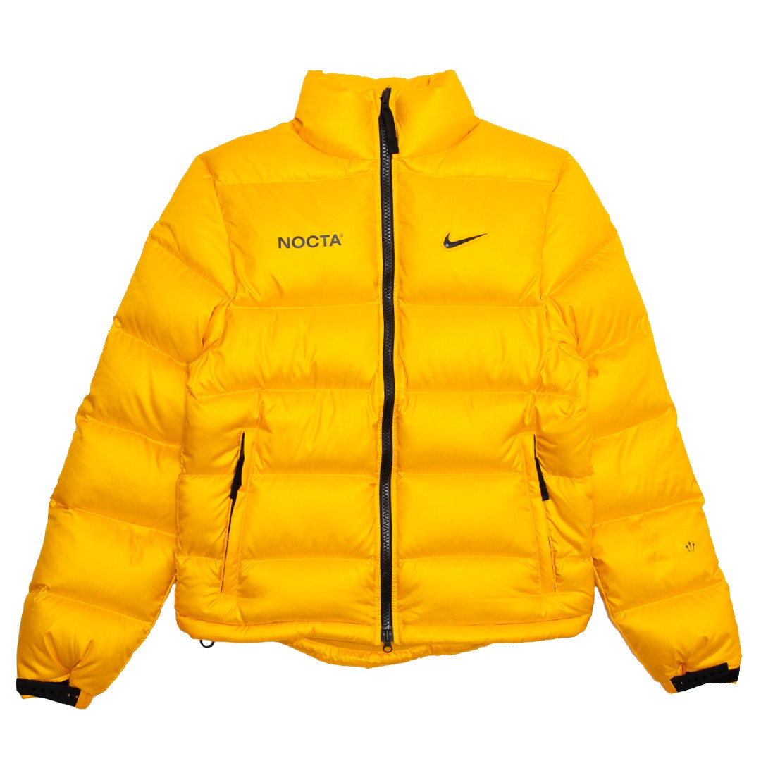 Nike x Drake NOCTA Puffer Jacket (Asian Sizing) Yellow