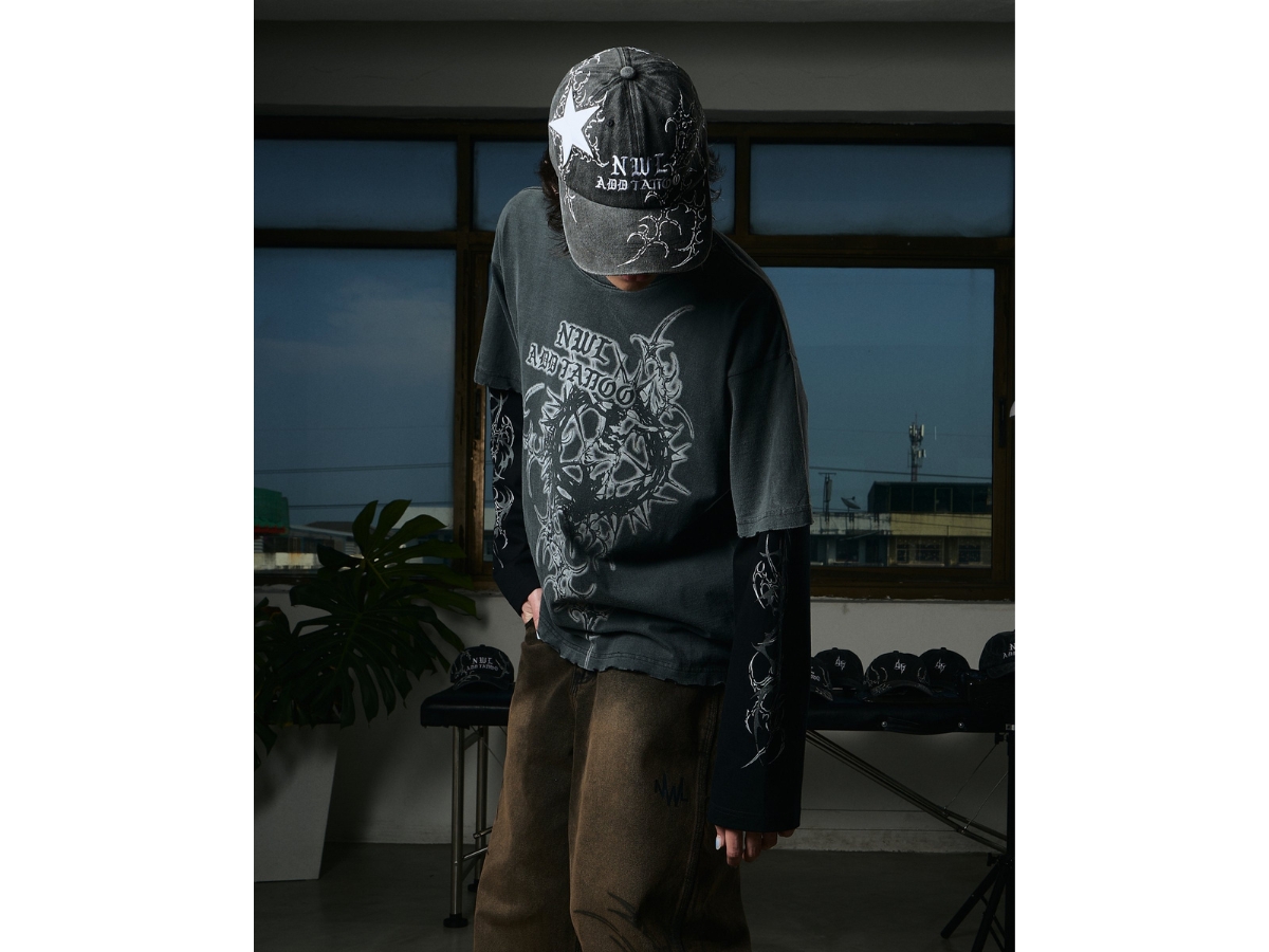 NWL NxA Long Sleeve Tee Blackfade Shop Authentic at SASOM