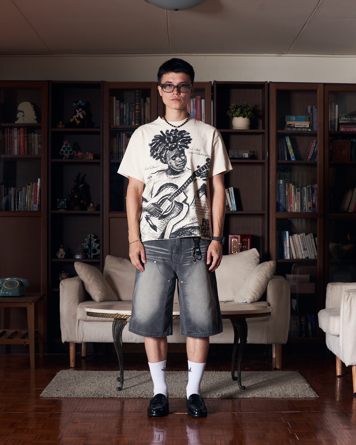 NWL24 OG First Dreamer 19 Jort Short Gray | ของแท้