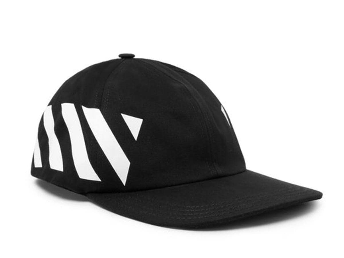 ช้อป Off-White Striped Diag Canvas Hatของแท้ที่ SASOM