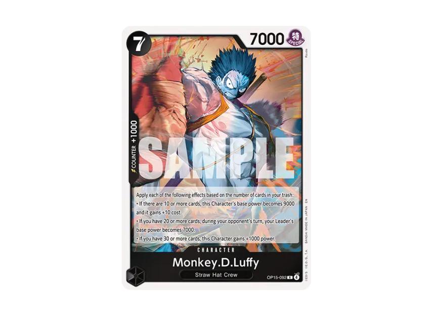 SASOM | collectibles One Piece Monkey.D.Luffy R [OP15-092][EN](Booster ...