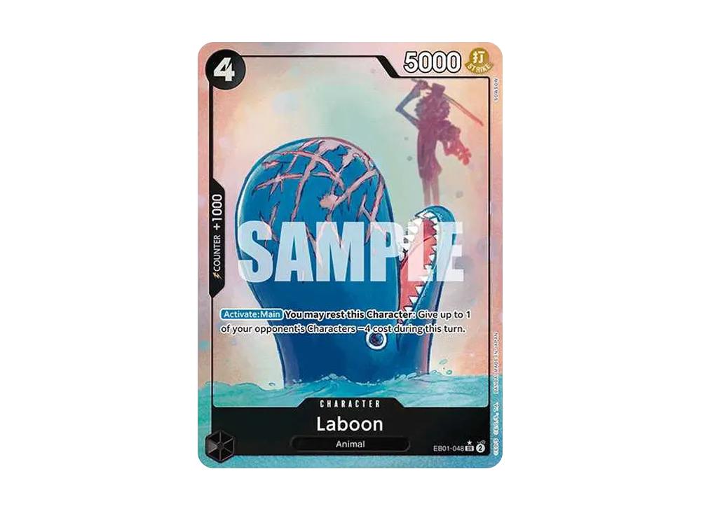 SASOM | ของสะสม One Piece Laboon SR-P [EB01-048] [EN](Extra Booster ...