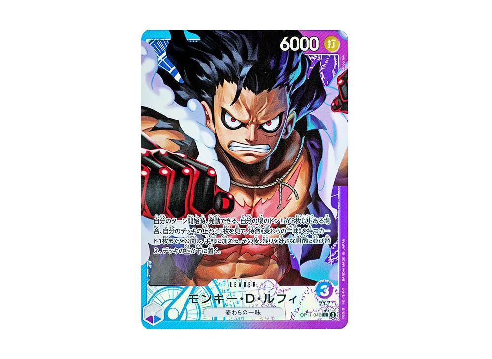 SASOM | collectibles One Piece Monkey.D.Luffy L-P [OP11-040](Booster ...
