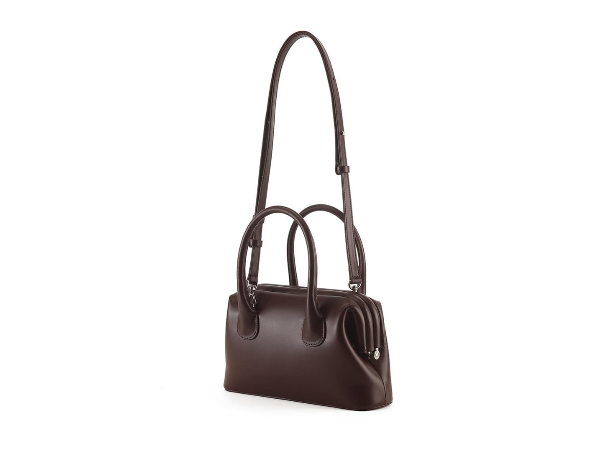 SASOM | bags Osoi Boat Brot Choco Brown Check the latest price now!