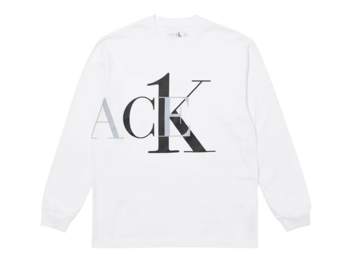 ช้อป Palace CK1 Longsleeve Classic Whiteของแท้ที่ SASOM