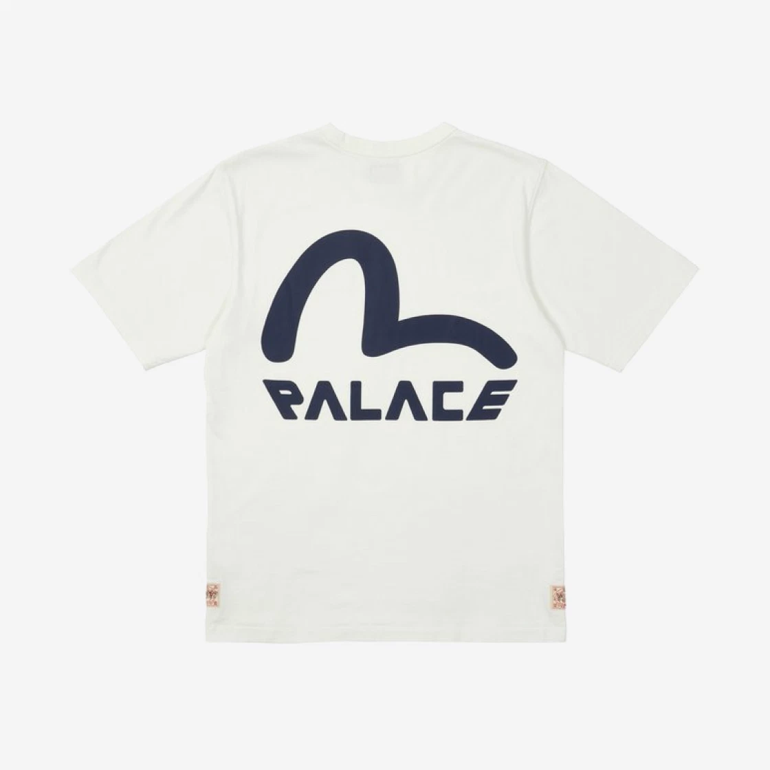 Palace x Evisu Seagull T-Shirt Egret - 21FW | ของแท้