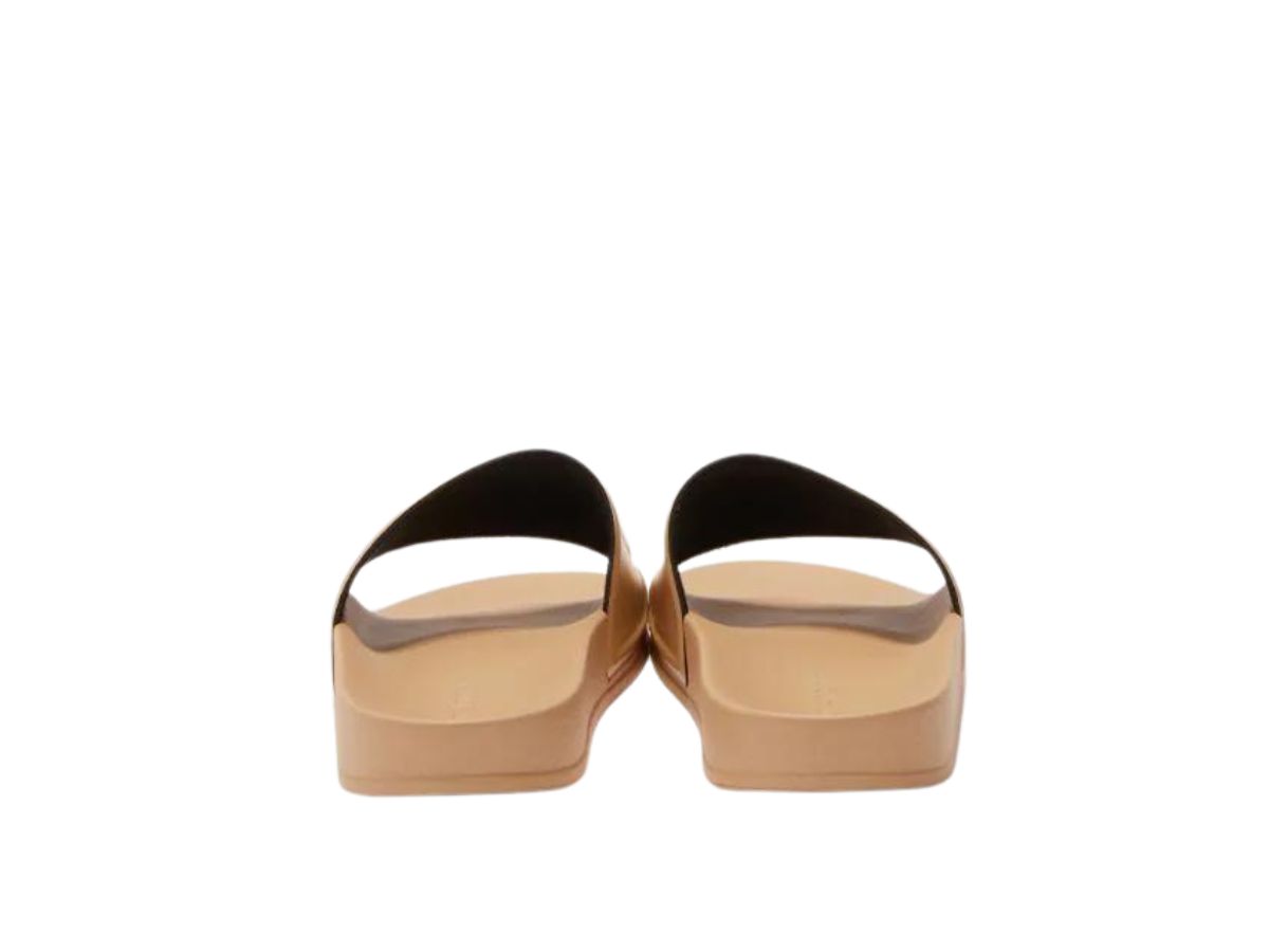 SASOM | shoes Palm Angels Pool Sliders Brown Check the latest price now!