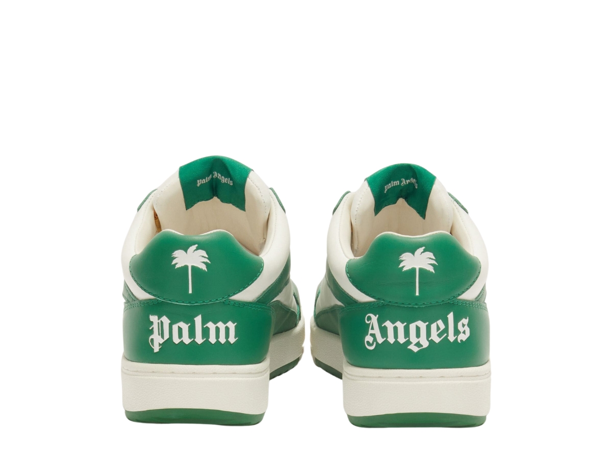Palm Angels University Sneakers White Green | SASOM