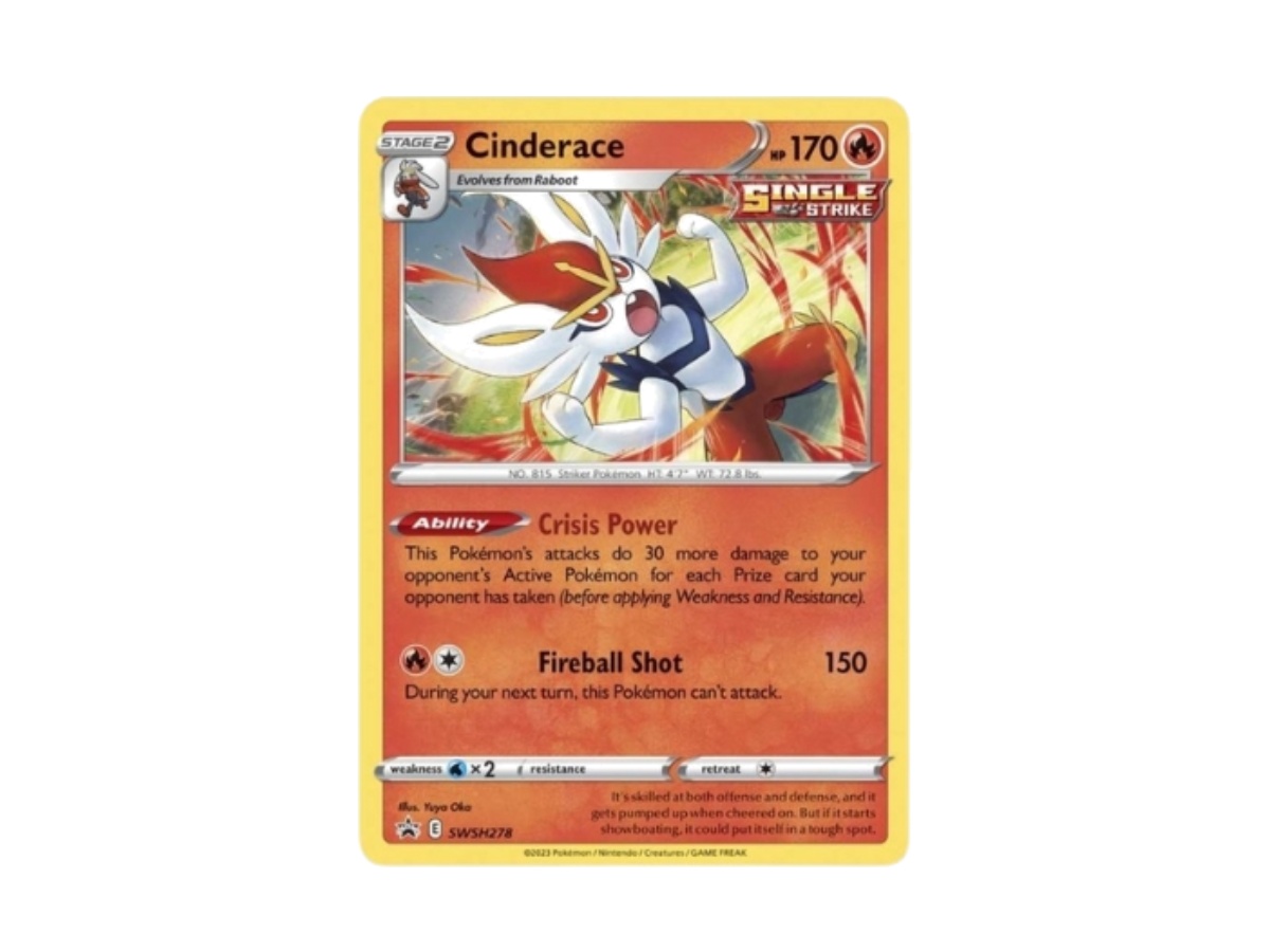 Pokemon Crown Zenith Pin Collection (Cinderace) (EN)