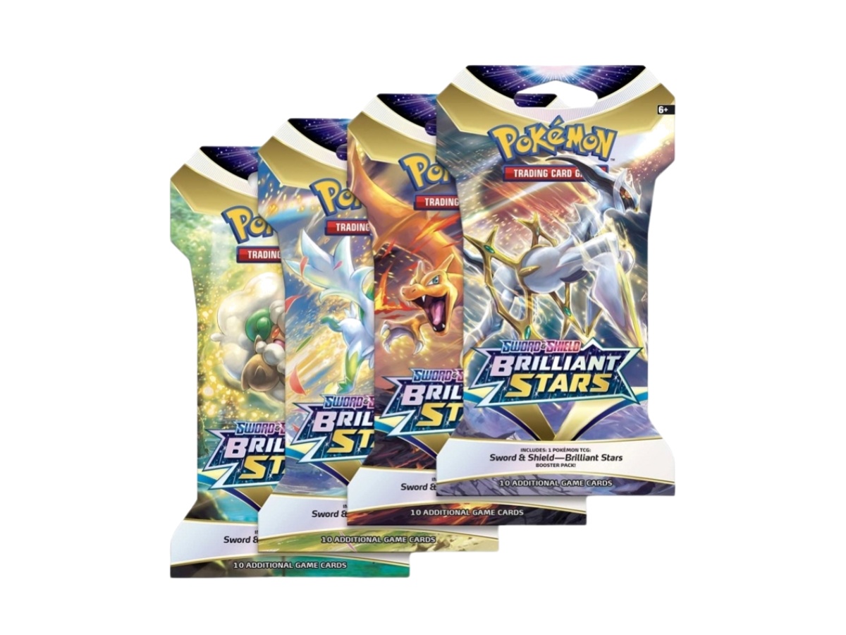 Pokemon Sword & Shield Brilliant Stars Sleeved Booster Pack