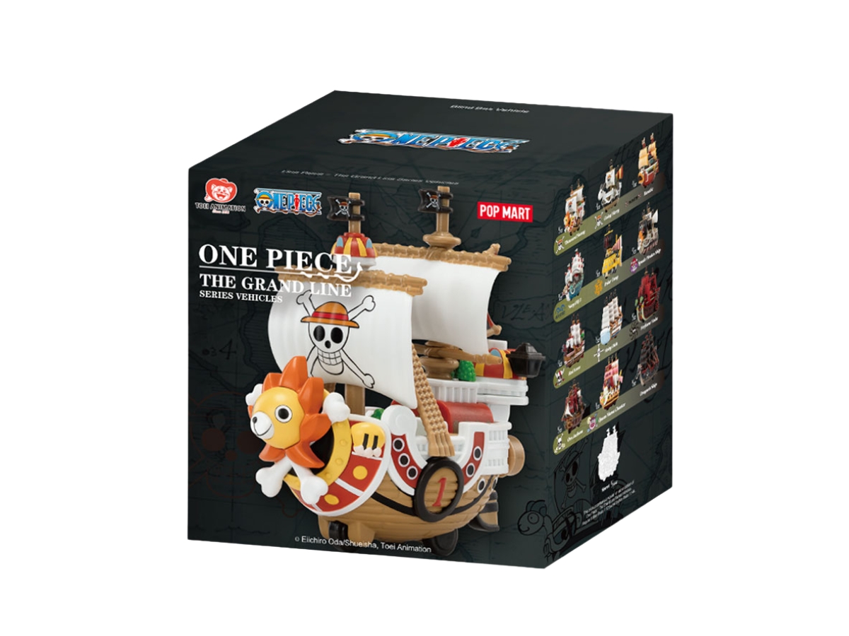 (เช็คการ์ด) Pop Mart Red Force One Piece - The Grand Line Series Vehicles